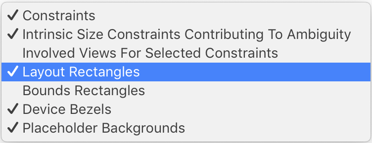 Auto Layout and Alignment Rectangles