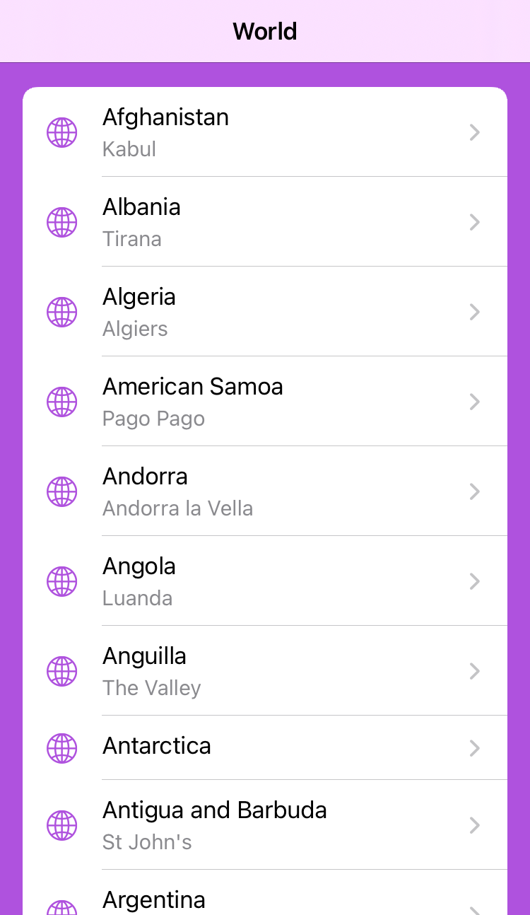 Creating Lists With Collection View