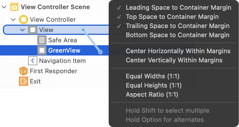 Editing Multiple Constraints 4388
