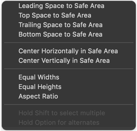 Hiding the Safe Area Layout Guide