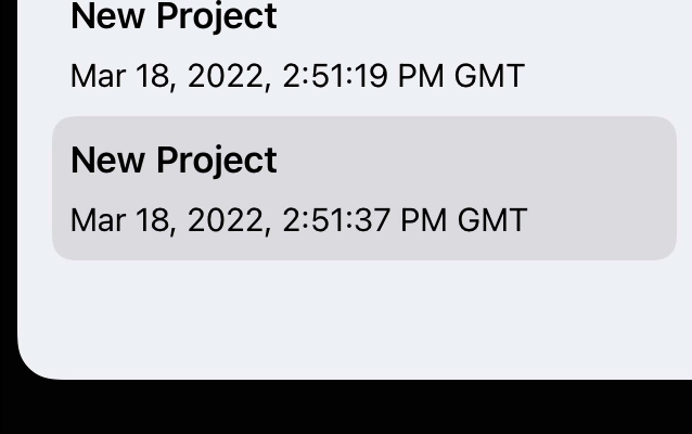 SwiftUI List Selection On IPad