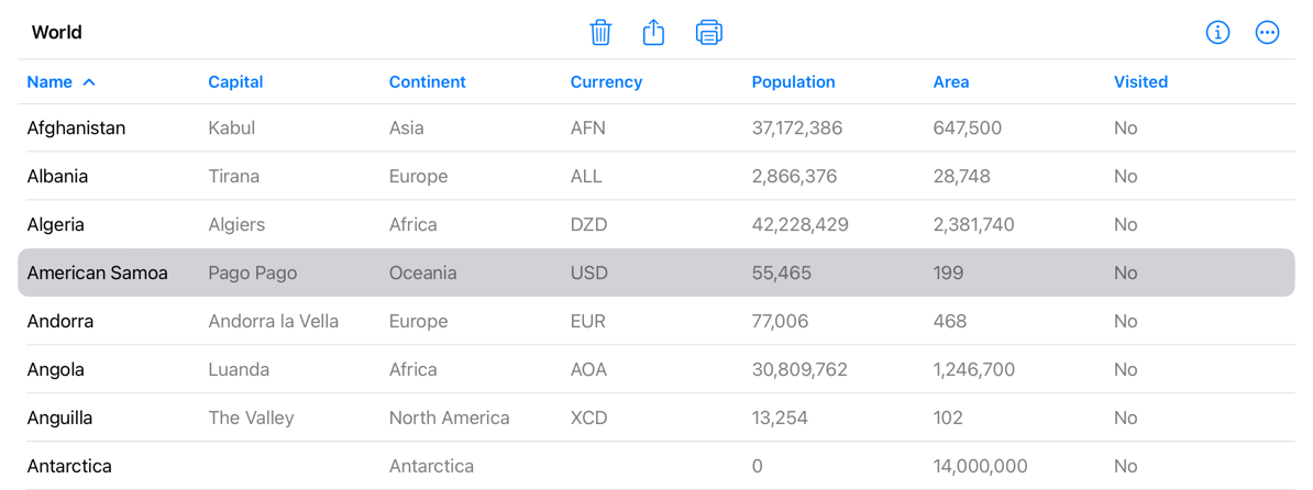 SwiftUI Tables Quick Guide