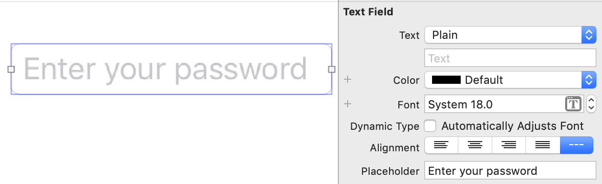 Text Label vs Text Field vs Text View