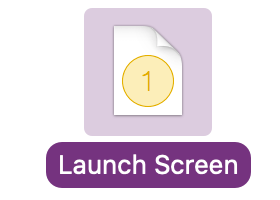 Using a Launch Screen Storyboard
